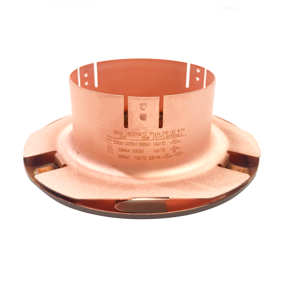 Cover Plate for RC Sprinklers, 3-1/4″ Round, Brown | Senju Sprinkler ...